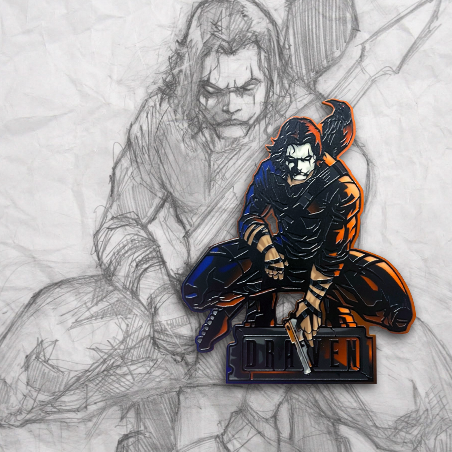 Grumpy Crow Acrylic Glow Patch – Grumpy Pencil