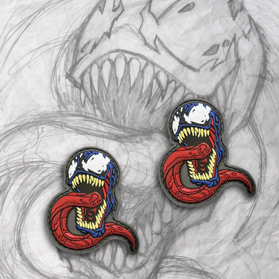 Mini Teeth Pvc Patch Set Grumpy Pencil