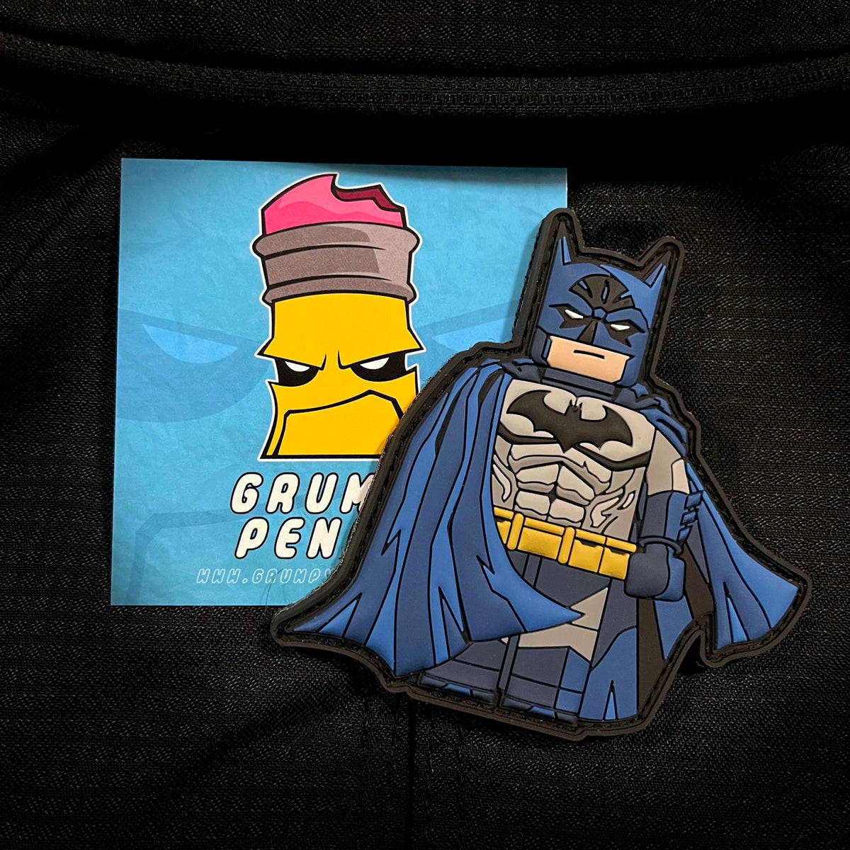 Grumpy Brick Fig Bats Pvc Patch – Grumpy Pencil