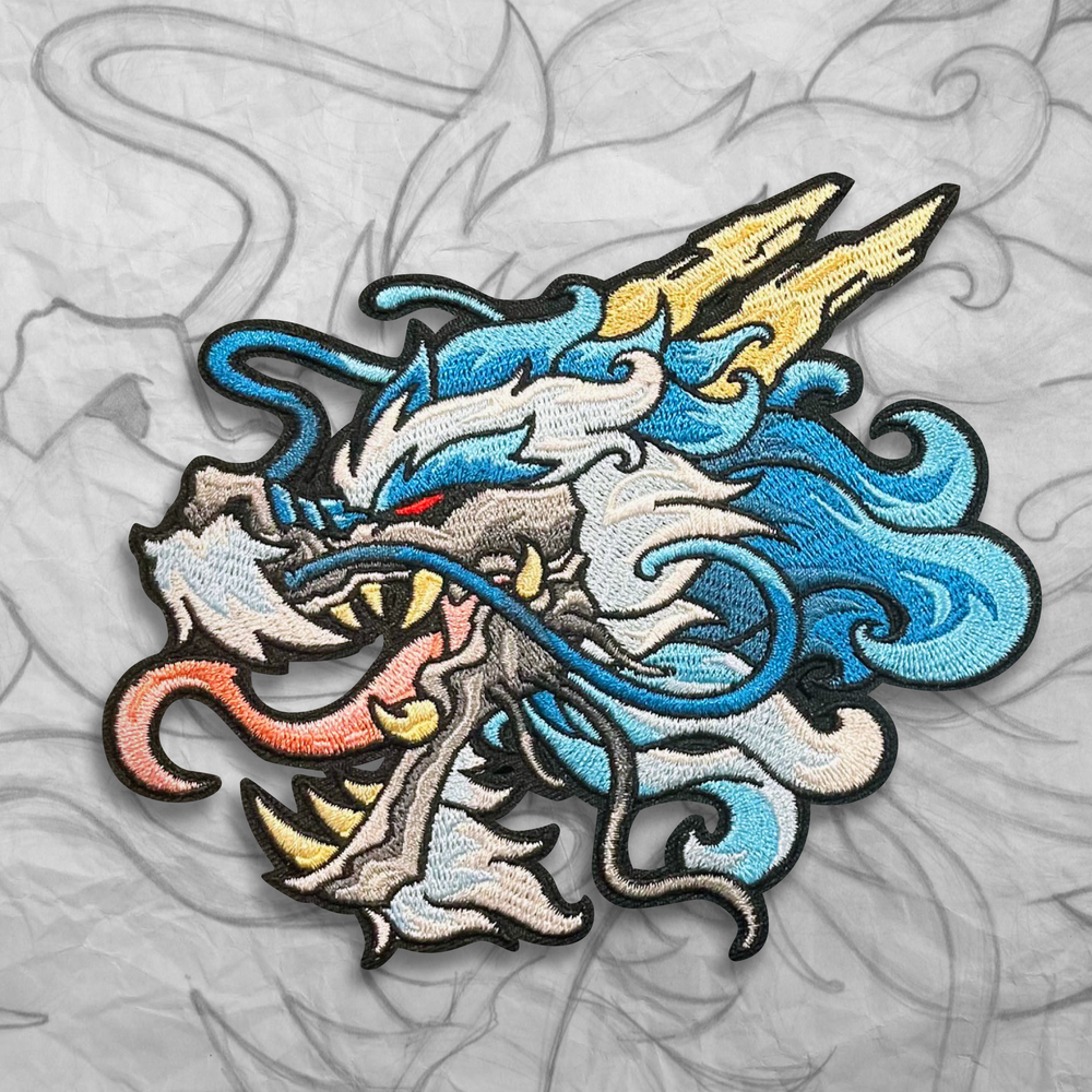 Grumpy Year of the Dragon Embroidery Patch – Grumpy Pencil
