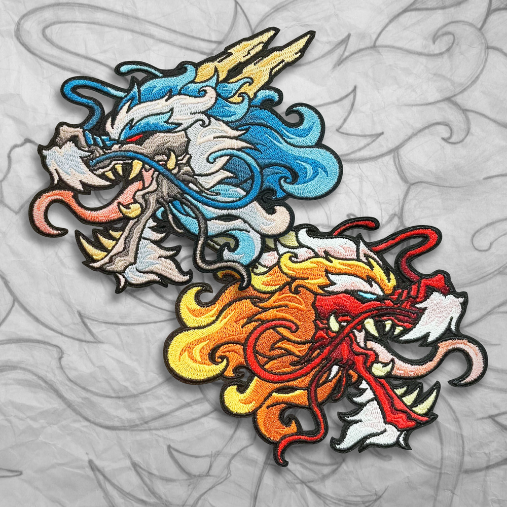 Grumpy Year of the Dragon Embroidery Patch – Grumpy Pencil