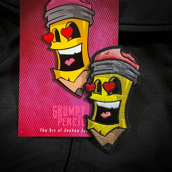 Grumpy Pencil | Collectible Patches, Fine Art Prints, Apparel