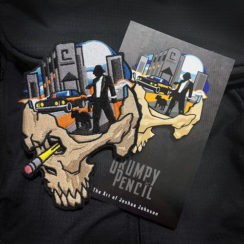 Grumpy Pencil | Collectible Patches, Fine Art Prints, Apparel