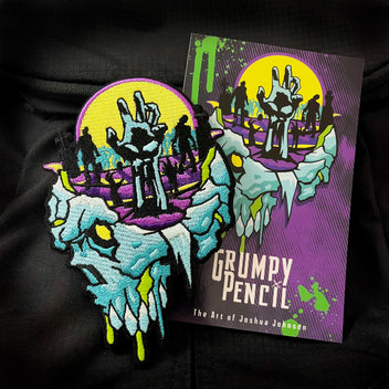 Grumpy Pencil | Collectible Patches, Fine Art Prints, Apparel