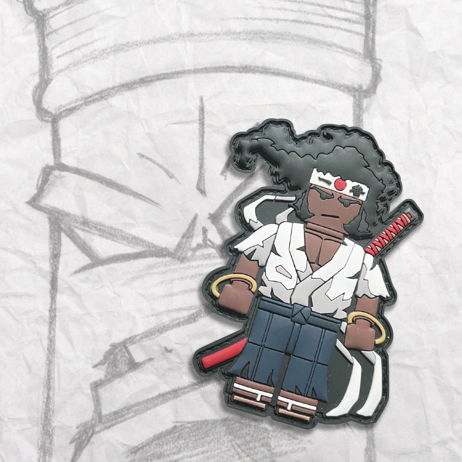 Grumpy Brick fig "afro" Pvc Patch – Grumpy Pencil