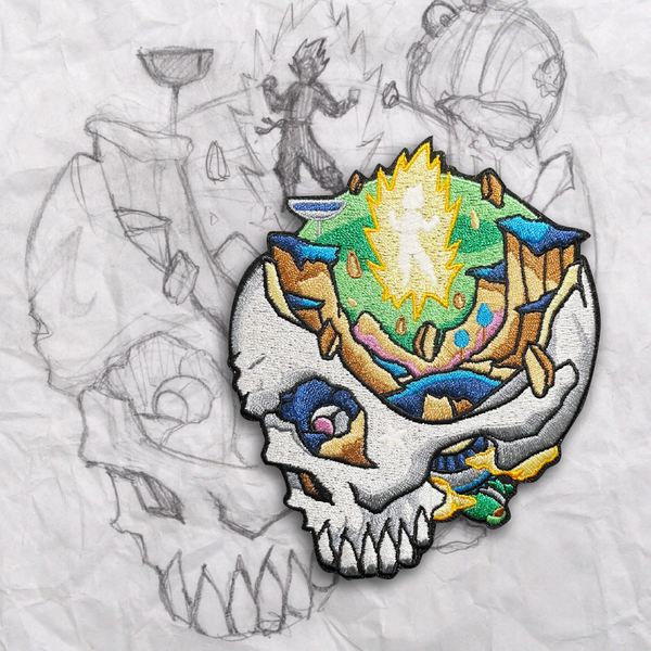 Minds Eye, Power Up Embroidery Patch – Grumpy Pencil