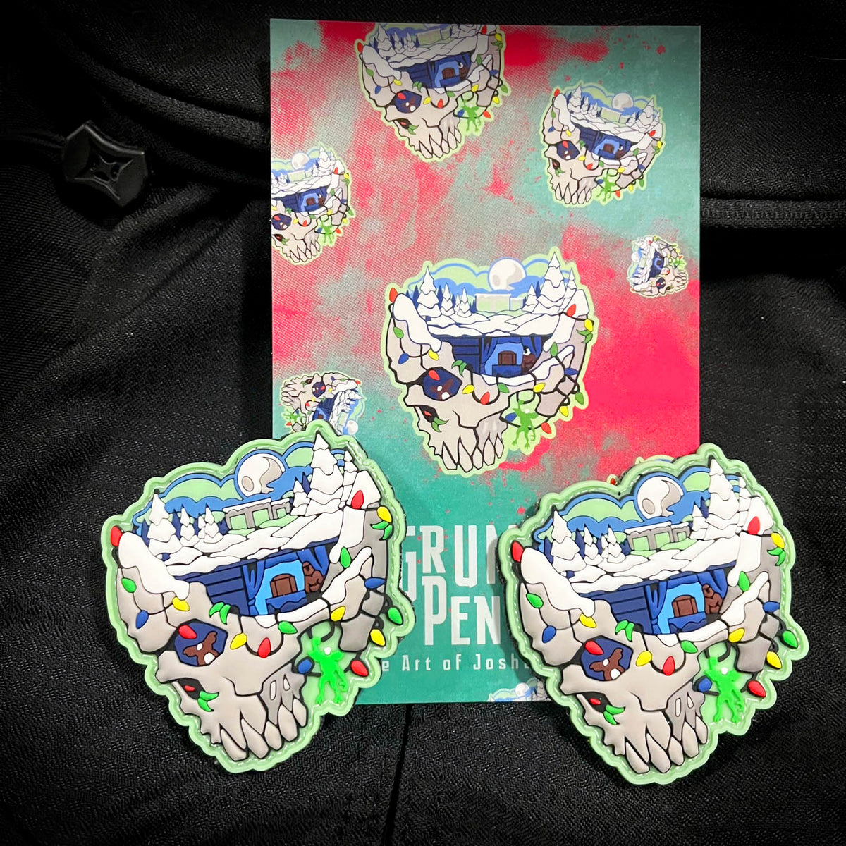 Mini Minds Eye, Gremlins PVC Patch set – Grumpy Pencil