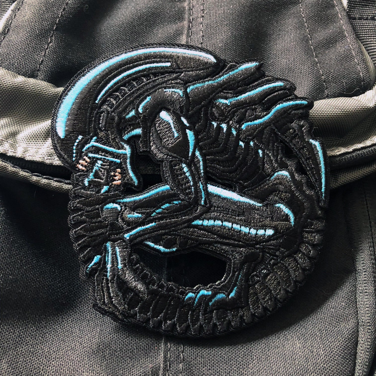 Electric Xeno Embroidery Patch – Grumpy Pencil