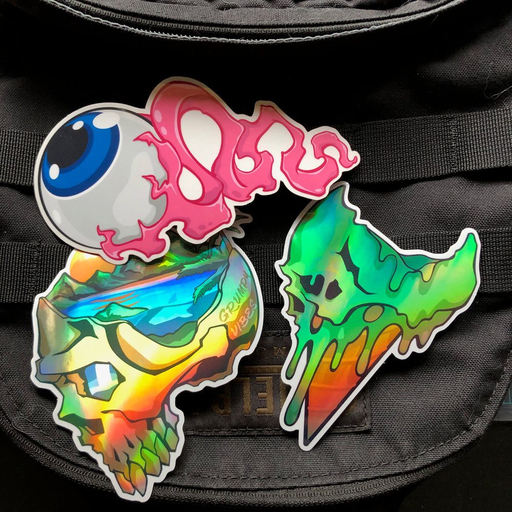 Grumpy Sticker Pack #1 – Grumpy Pencil